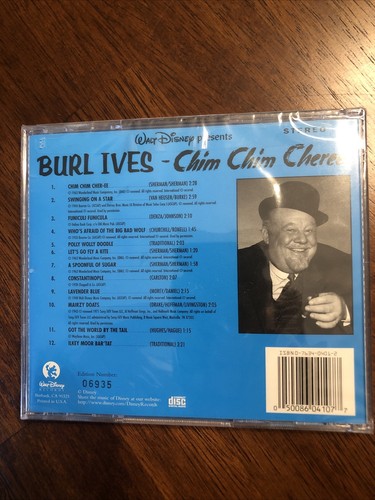 Chim Chim Cheree & Other Children's Choices by Burl Ives (CD, Feb-1998 ...