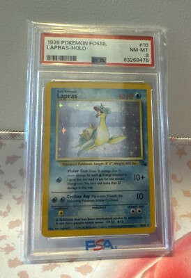 Pokémon TCG Lapras Fossil 10 Holo Unlimited Holo Rare | eBay
