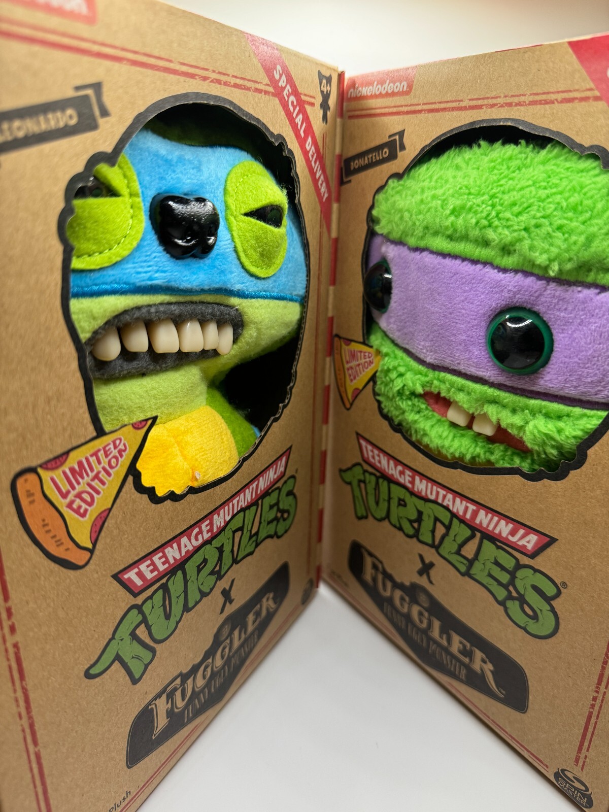 Donatello & Leonardo RARE Fuggler Teenage Mutant Ninja Turtles ...