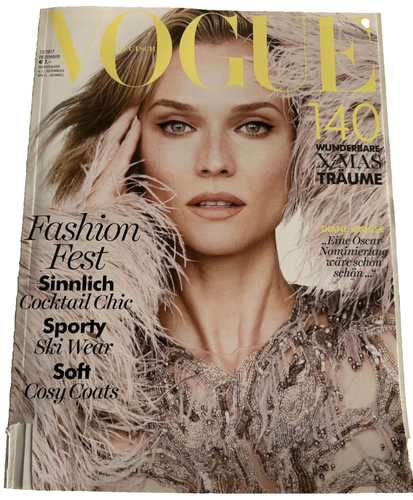 GERMAN VOGUE | Diane Kruger | Dezember 2017 | Deutsch | eBay.de