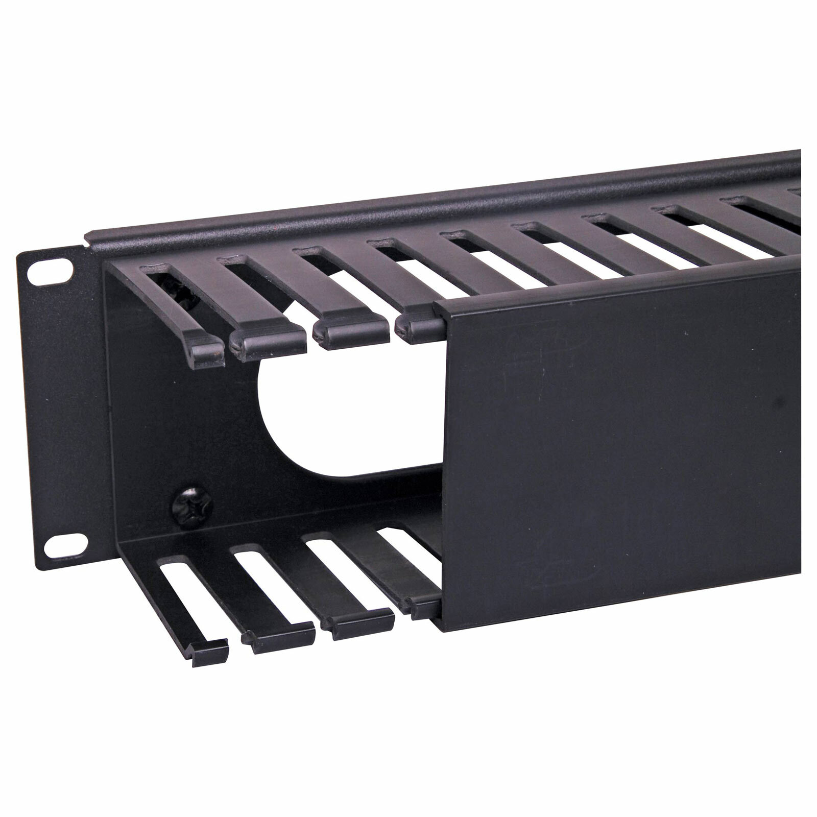 Zip-Rack 2U Enclosed Cable Hanger 19" Rack Panel | eBay Australia