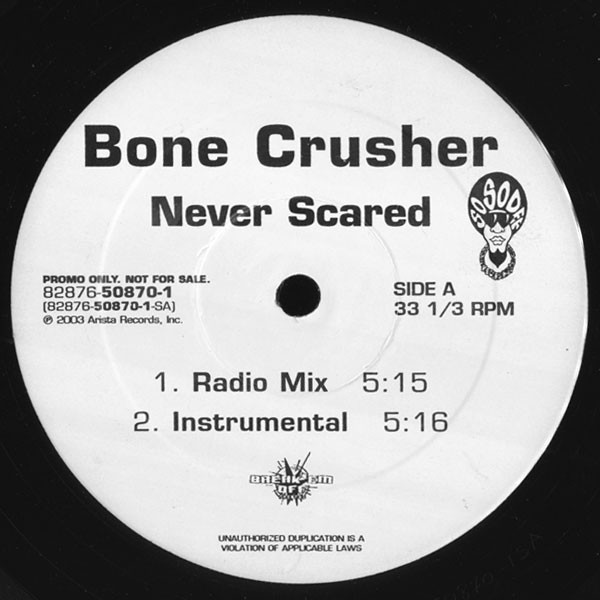 Bone Crusher (2) - Never Scared, 12", (Vinyl) | eBay UK