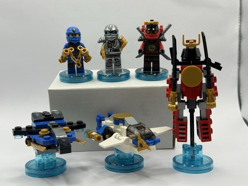 Lego Dimensions NINJAGO - 71215 Jay 71216 Niya 71217 Zane Sets ...