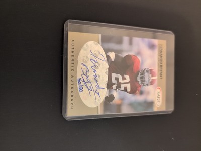 1999 Sage Autograph Fernando Bryant #50/50 A7 | eBay