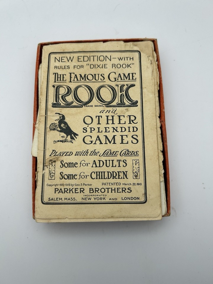 VINTAGE Rook Card Game EDITION Complete and Original Box See Photos | eBay