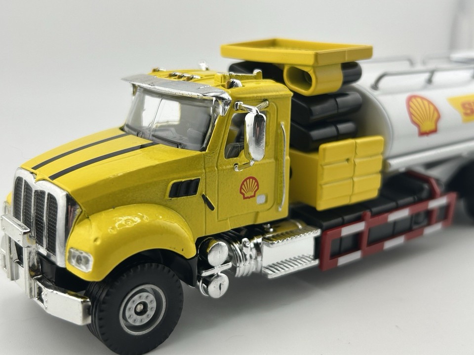GOLDEN WHEEL DIE-CAST SHELL GAS OIL TANKER TRUCK | eBay