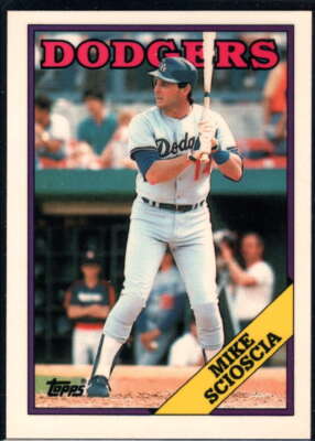 1988 Topps Tiffany #225 Mike Scioscia NM-MT Dodgers | eBay