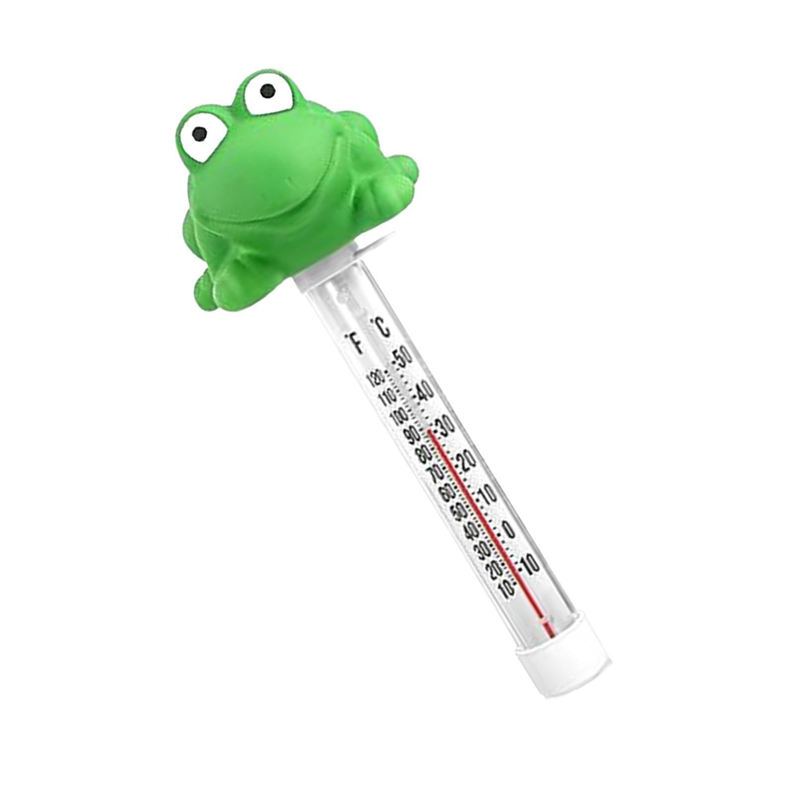 Frog Floating Pool Thermometer Paddling Pool Baby Bath Portable Easy to ...