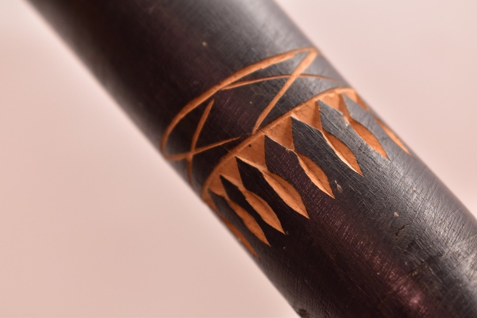 RARE Vintage Native American Figural Indian Chief Penobscot Root War ...