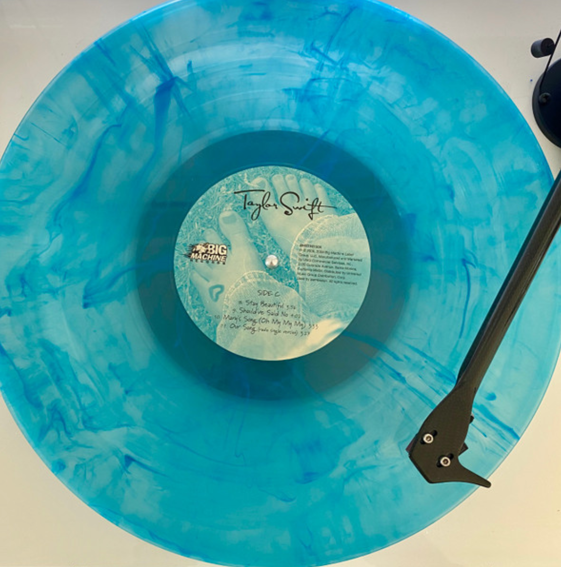 Taylor Swift - s/t (2018) Big Machine Records 2xLP colord vinyl SIGNED ...