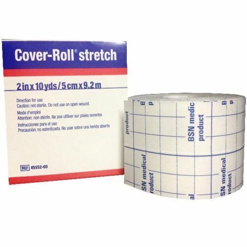 BSN Cover-Roll Stretch Adhesive Bandage Gauze 2"x10yds #45552 (Pack of ...