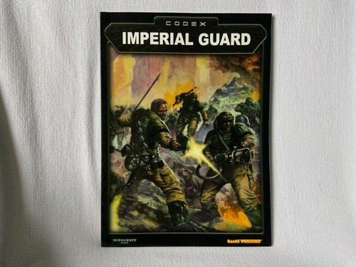 Warhammer 40,000 40k Imperial Guard Codex Rulebook 2003 Games Workshop ...
