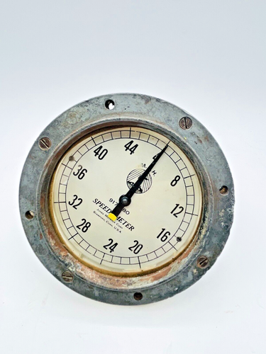 Jones Motorola 917680 Mechanical Speedometer White Single Pointer Cable ...