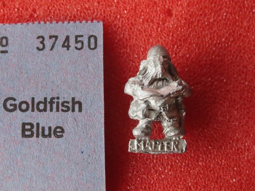 Citadel D4 Dwarf Adventurer Mapper Bidur Dwarves Warhammer Figure 1985 ...