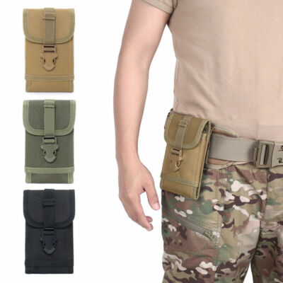 Tactical Army Military Molle Pouch Cell Phone Pocket Case Waist Pack ...