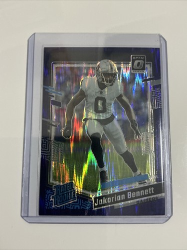 2023 Panini Donruss Optic Jakorian Bennett #259 Purple Shock Rated Rookie NFL RC | eBay
