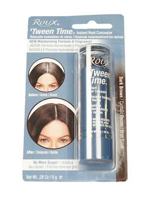 Roux Tween Time Instant Root Concealer Dark Brown 0.28 OZ | eBay