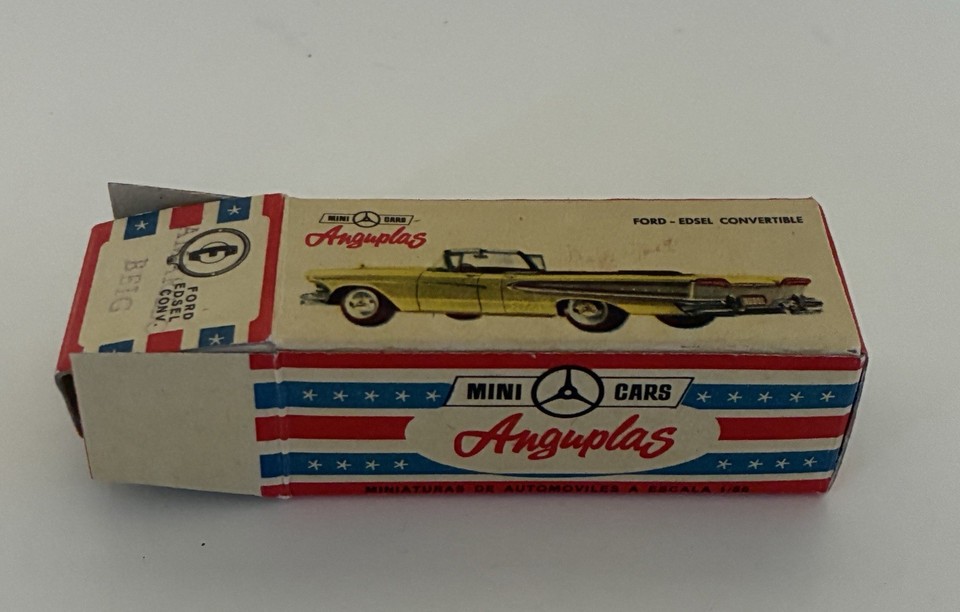 VTG ANGUPLAS FORD EDSEL CONVERTIBLE - NEW IN BOX | eBay