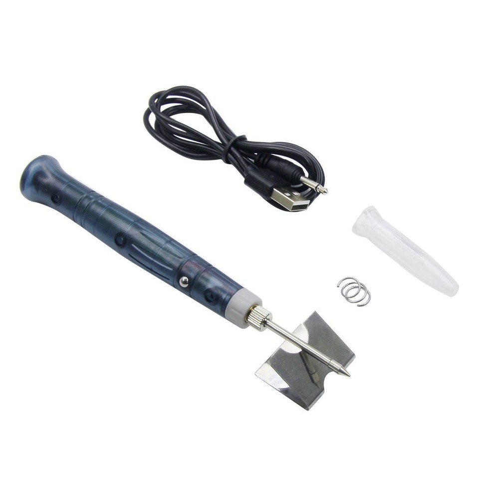 5V USB Soldering Iron Compact Electric Heating Tool with Indicator ...