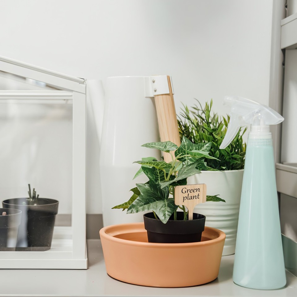 25 Pcs Wooden Plant Labels T Shaped Garden Markers with Pen for Indoor ...