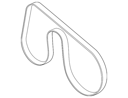 Genuine Ford AC Belt LC4Z-8620-A | eBay