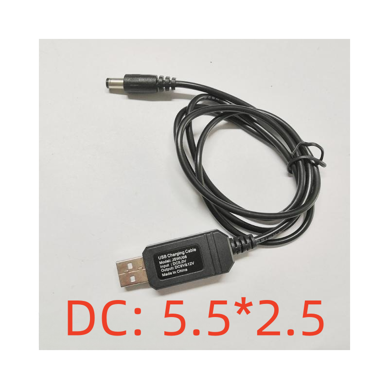 DC 5V to DC 9V / 12V Step-up USB Converter Adapter Cable Line Plug For ...
