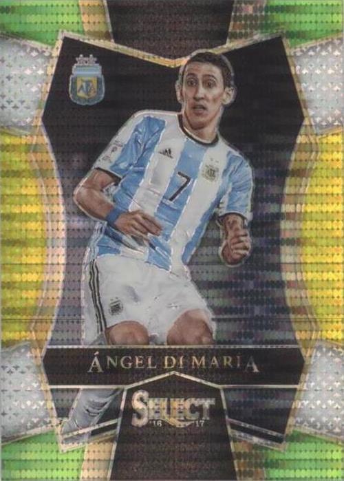 2016-17 Panini Select - Mezzanine Angel Di Maria #185 Multi-Color Prizm ...