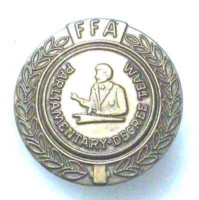 FFA Parliamentary Degree Team Badge Pin Heavy I3 | eBay