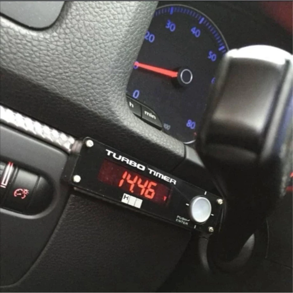 HKS Universal Digital Auto Car Type 0 Turbo Timer W multi-color LED ...
