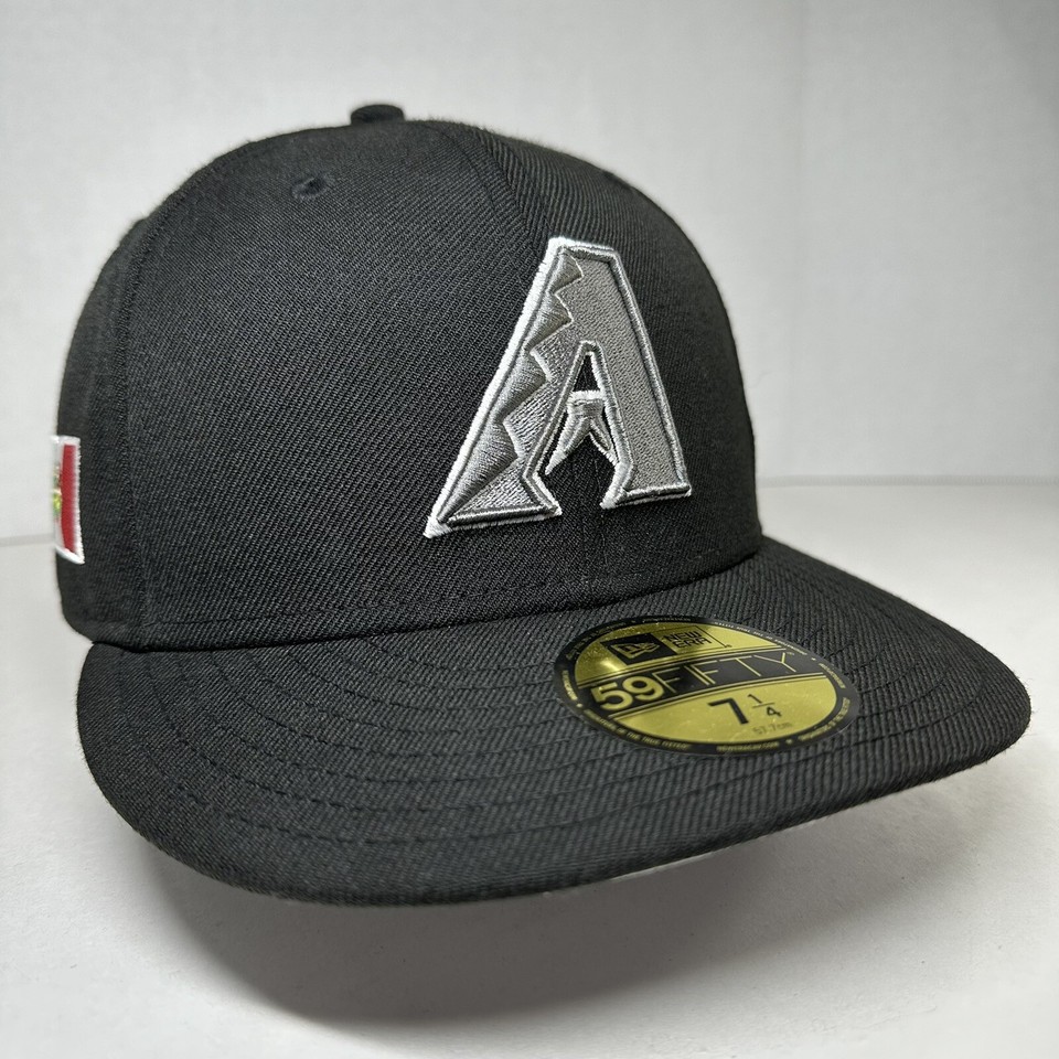 Arizona Diamondbacks Mexico Flag Side Patch New Era Fitted Hat Cap ...