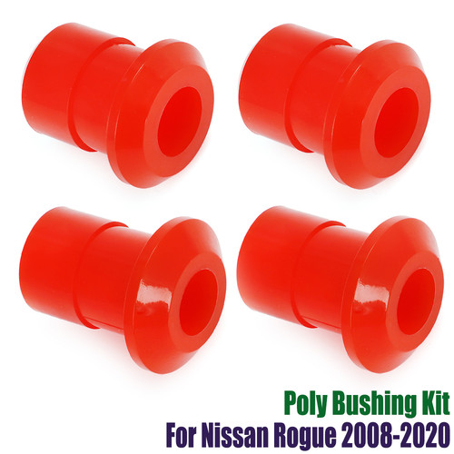 4x Front Subframe - Front & Rear Poly Bushing Kit - For Nissan Rogue ...