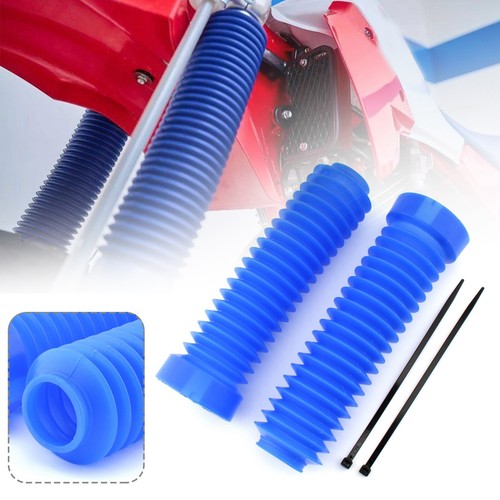 Front Fork Shock Dust Cover Boots Blue For Honda ATC 250R 83-86 350X ...