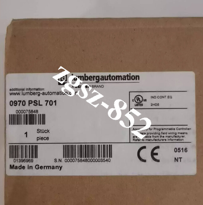 0970 PSL 701 Lumberg Bus module 0970 PSL 701 Brand New Fast Shipping ...