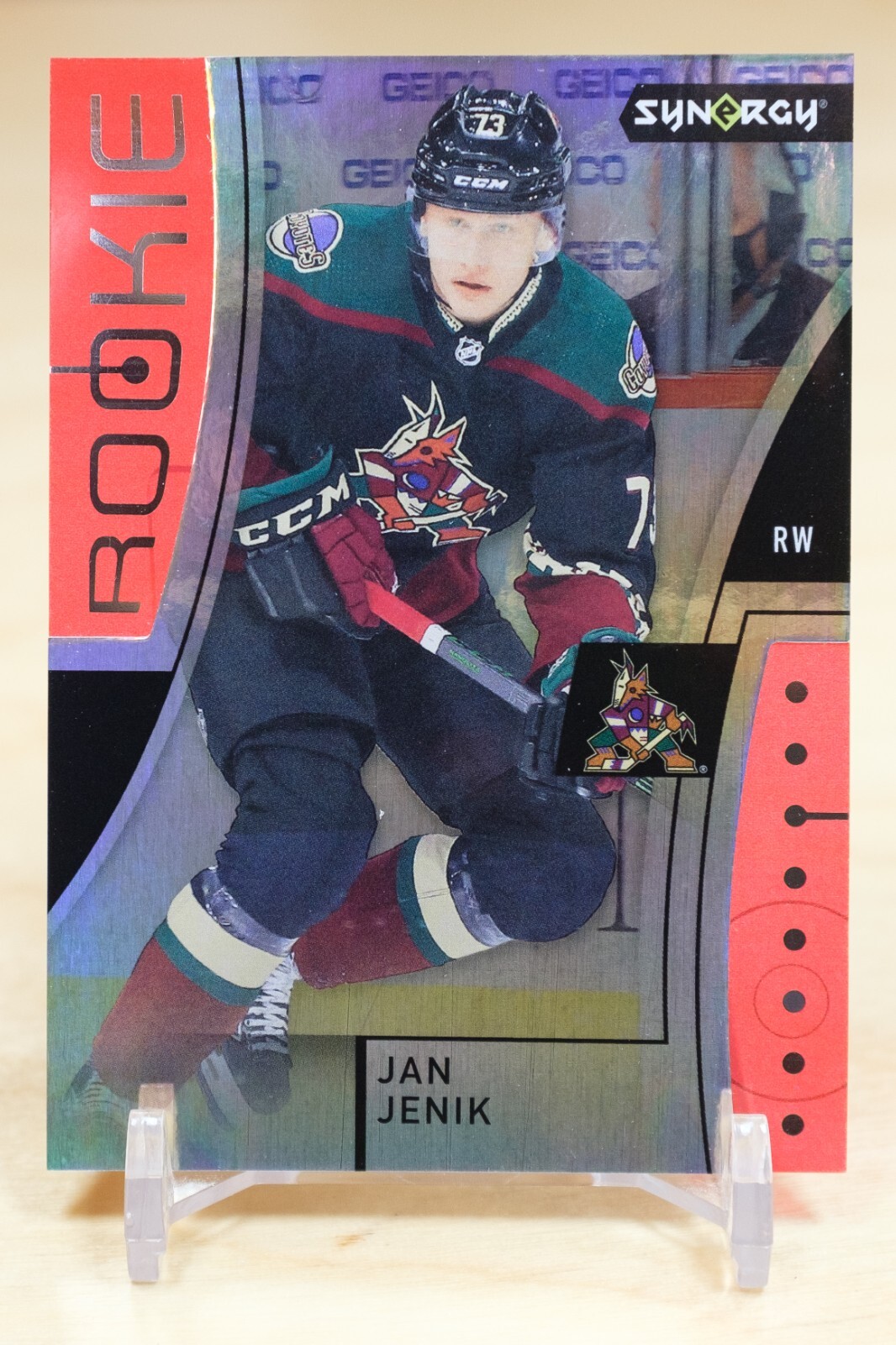 2021-22 Upper Deck Synergy Rookie Red #91 Jan Jenik - Arizona Coyotes ...