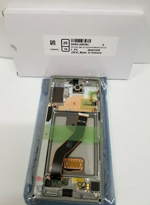 Samsung Galaxy Note 10 Plus Glow Silver LCD Display Screen Digitizer ...