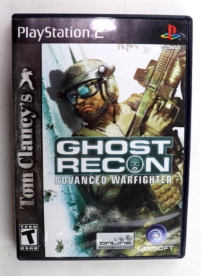 Tom Clancy's Ghost Recon: Advanced Warfighter (Sony PS2, 2006) Complete ...