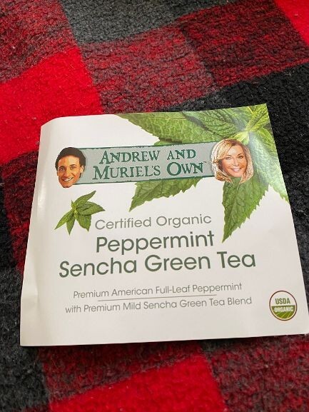 Andrew Lessman Peppermint Sencha Green Tea 30 Sachets Exp. 11/30/2025 ...
