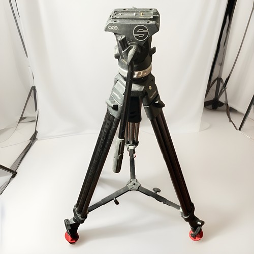 Sachtler Flowtech Carbon Fiber Tripod System With Ground Spreader and ...