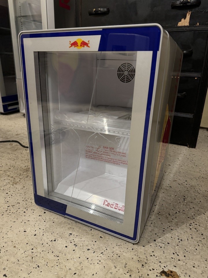 New Red Bull Mini Fridge GDC Baby ECO Commercial LED Refrigerator | eBay