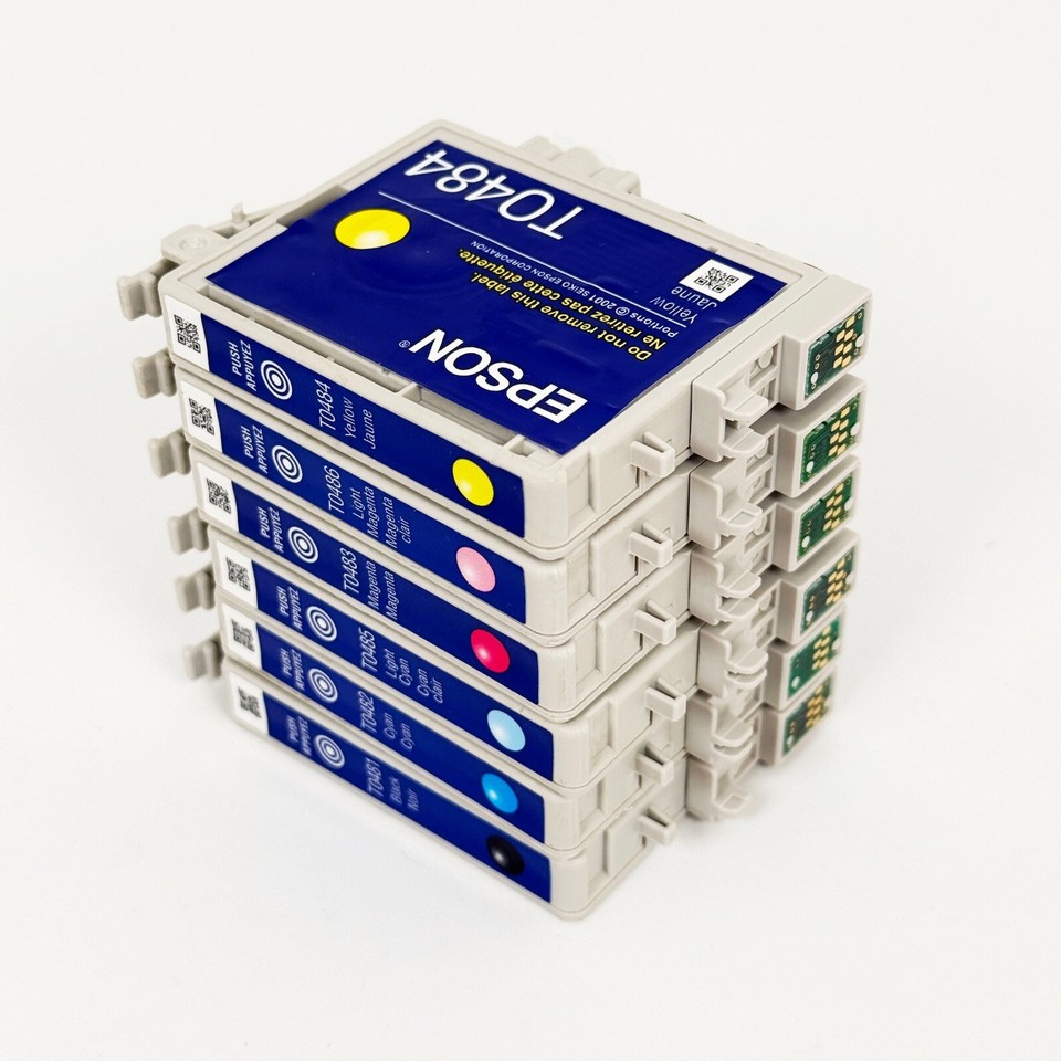 T0481-T0486 Ink Cartridge for Epson Stylus Photo RX620 RX600 RX500 R340 ...