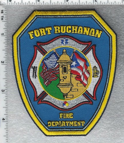 Fort Buchanan Fire Department (Puerto Rico) Shoulder Patch | eBay