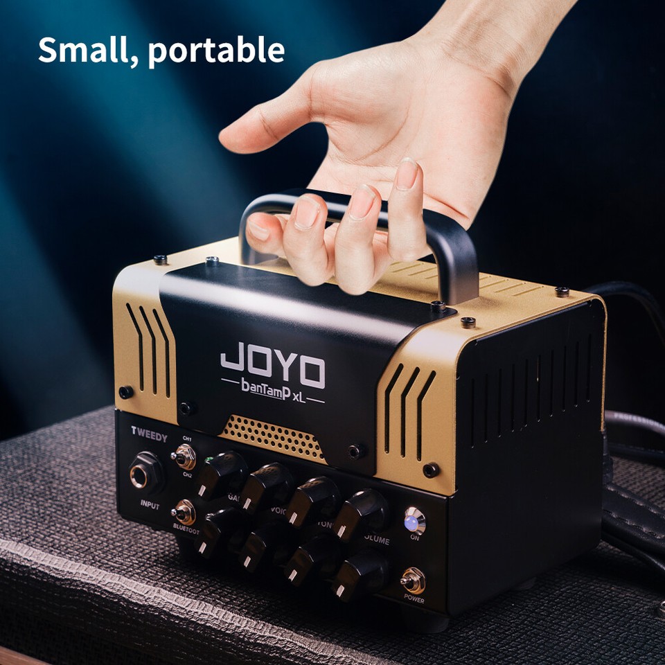 JOYO 20W Mini Amp Guitar Amplifier Tube Head 2 Channel Rock American ...