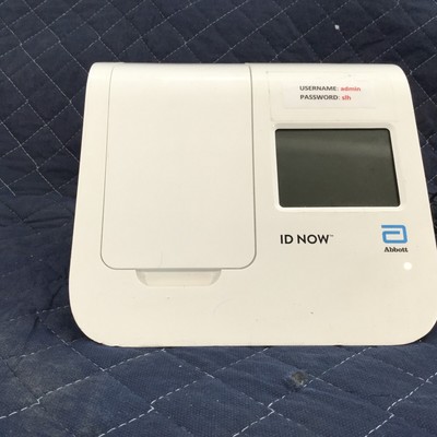 ABBOTT EQ002003 ID NOW POWERS ON DISPLAY LCD SEE DESCRIPTION | eBay