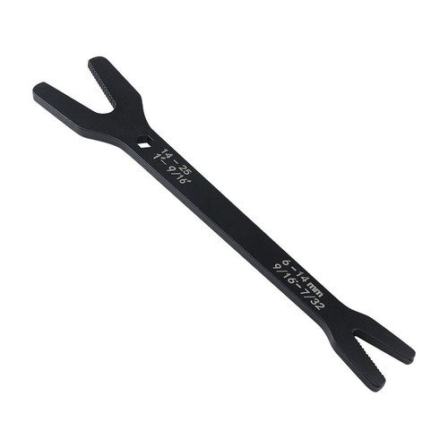 Black Self Tightening Spanner Slim Spanner Wrench Home Car Maintenance ...