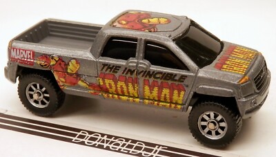 Maisto GMC TerraDyne Concept Truck Met.Grey Iron Man Marvel 1/64 Scale ...