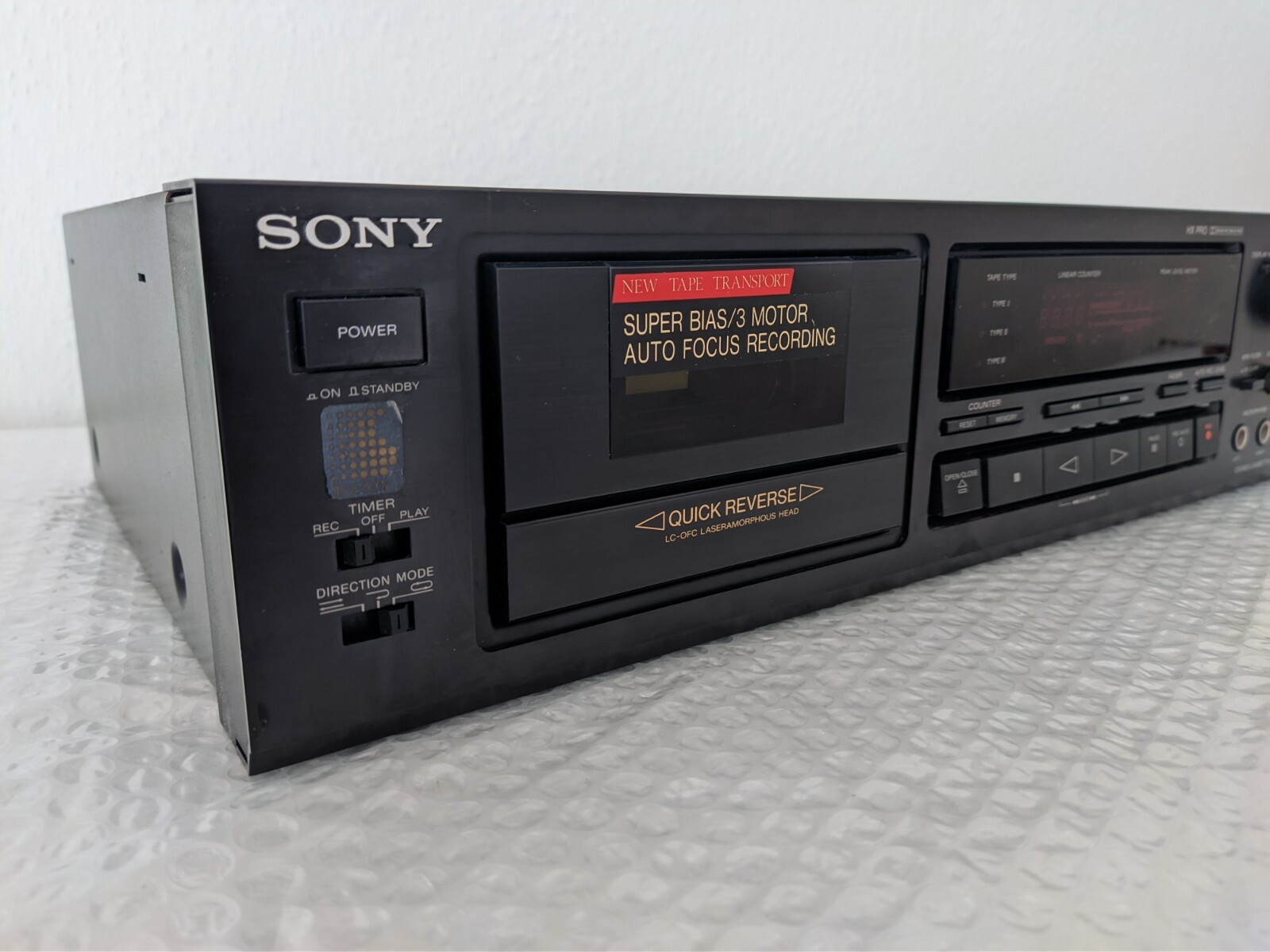 STEREO SONY TC-RX70 HX PRO NEW REGISTRATORE CASSETTE RETRO SUPER BIAS3 ...
