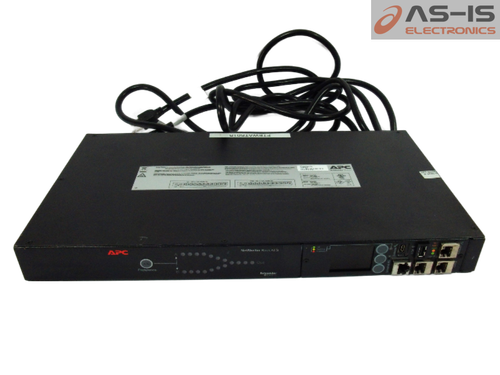 *AS-IS* APC Netshelter Rack Automatic Transfer Switch AP4450A | eBay