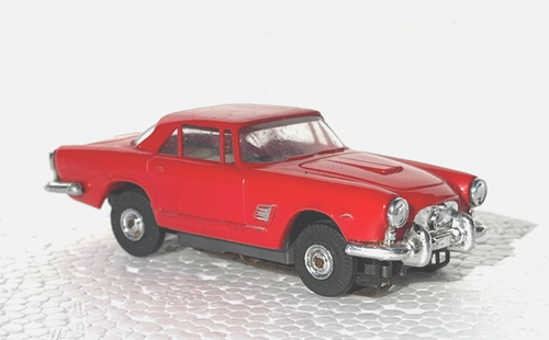 Rare All Original Aurora Thunderjet Red Maserati Hardtop HO Slot Car ...