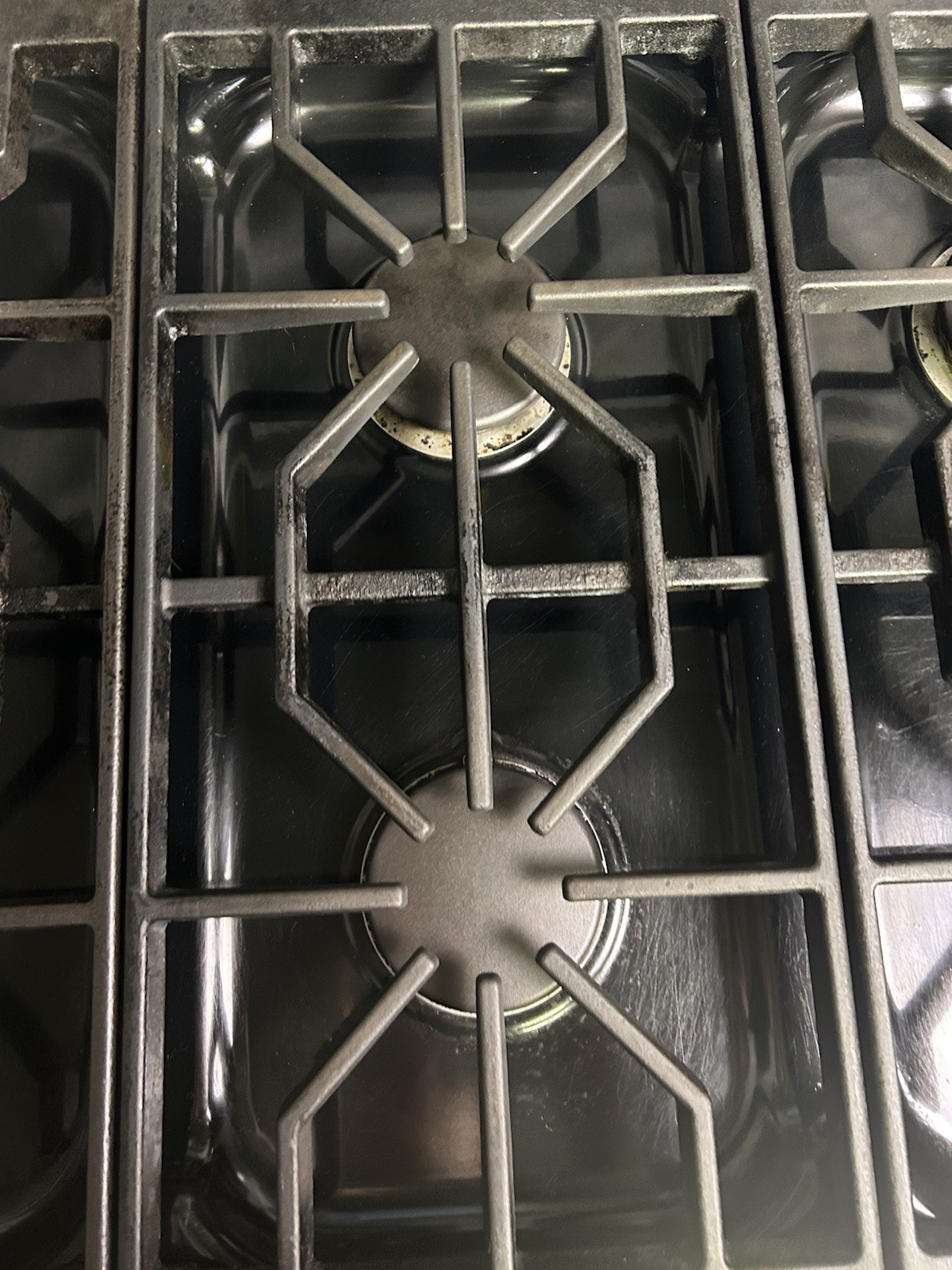 Wolf 36” Gas Cooktop SRT366 Natural Gas 6 Burner Red Knobs FREE ...