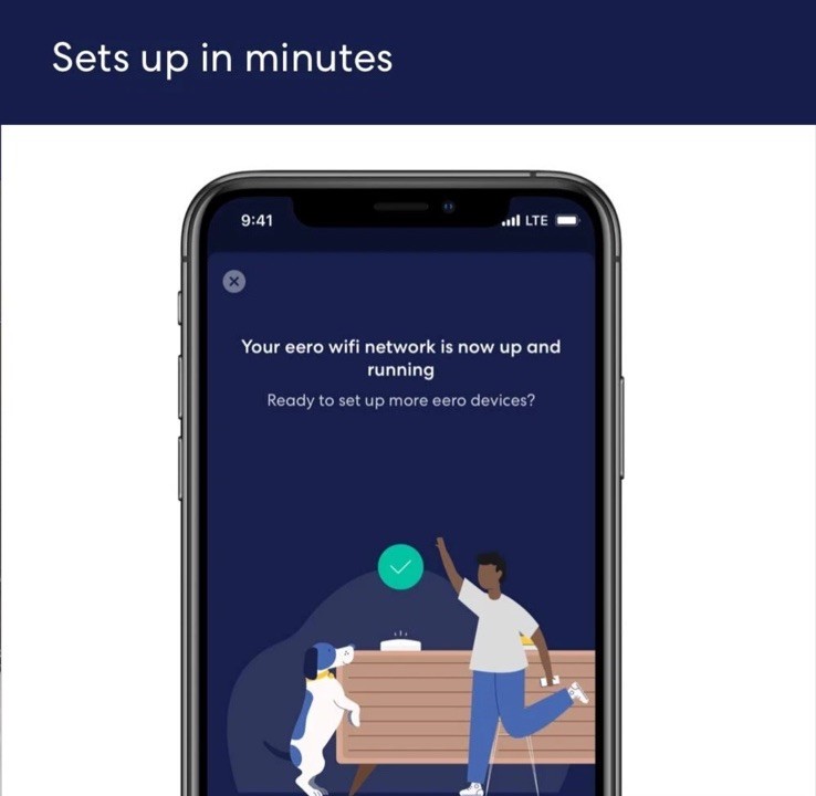 New Amazon eero 6 Mesh Wi-Fi system (3-Pack Router & 2 Extenders) 75 ...